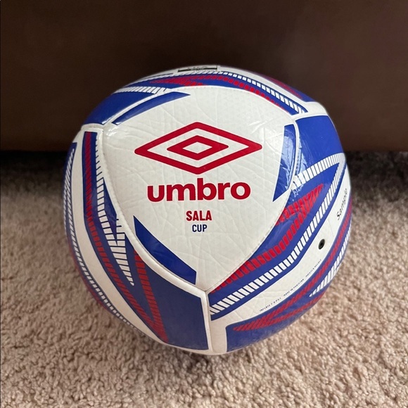 Umbro | Games | New Umbro Sala Cup Red Blue And White Soccer Ball ...